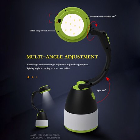Multifunctional Camping Light Spotlight Camping Lantern Rechargeable ...