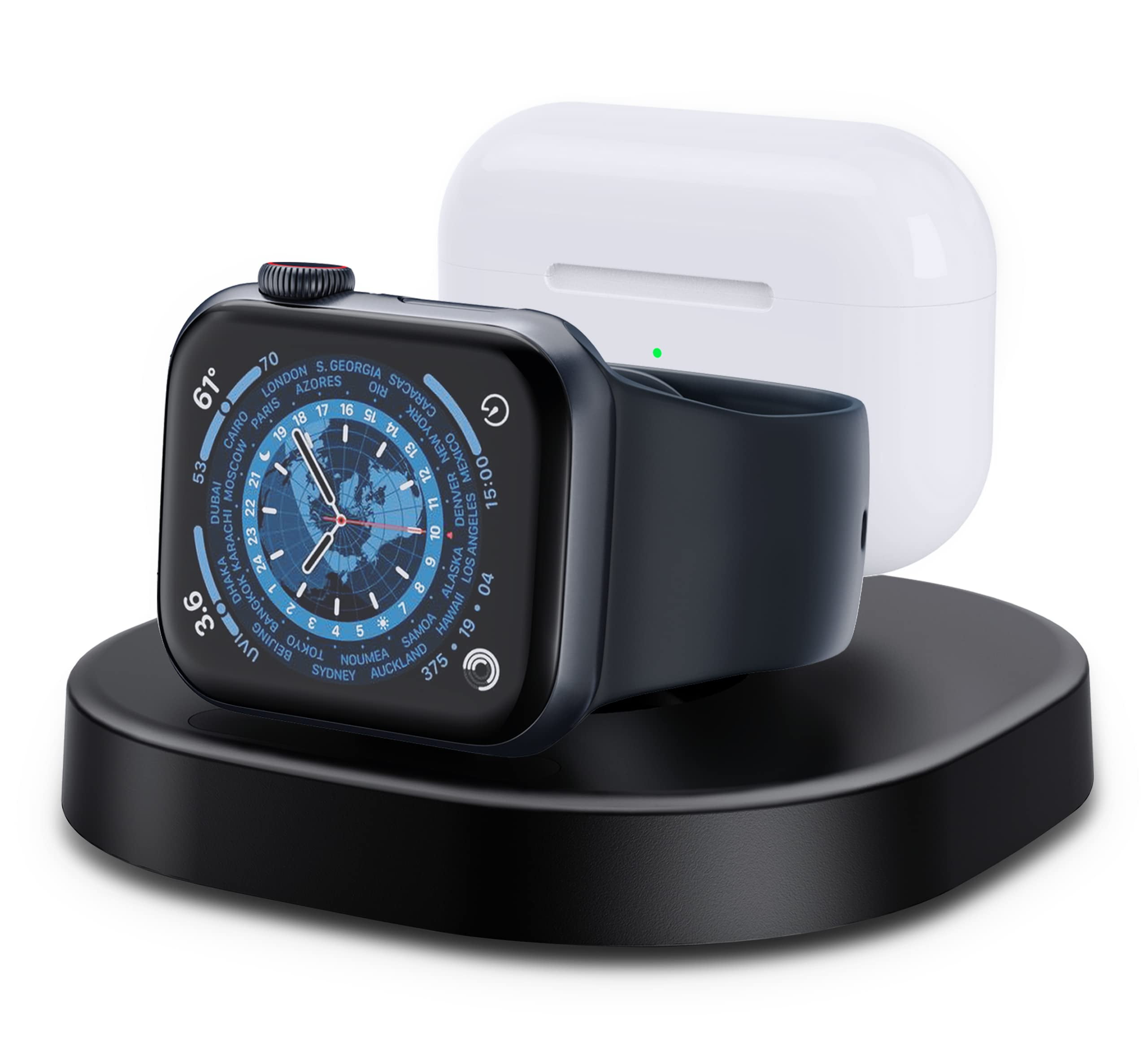 for Apple Watch Charger - 2 in 1 Wireless Watch Charger Portable ...