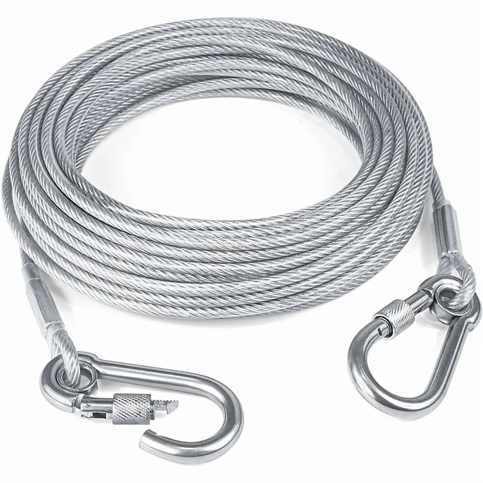 Click here for Nobrand Double-Headed Dog Tie Out Cable Leash ract... prices