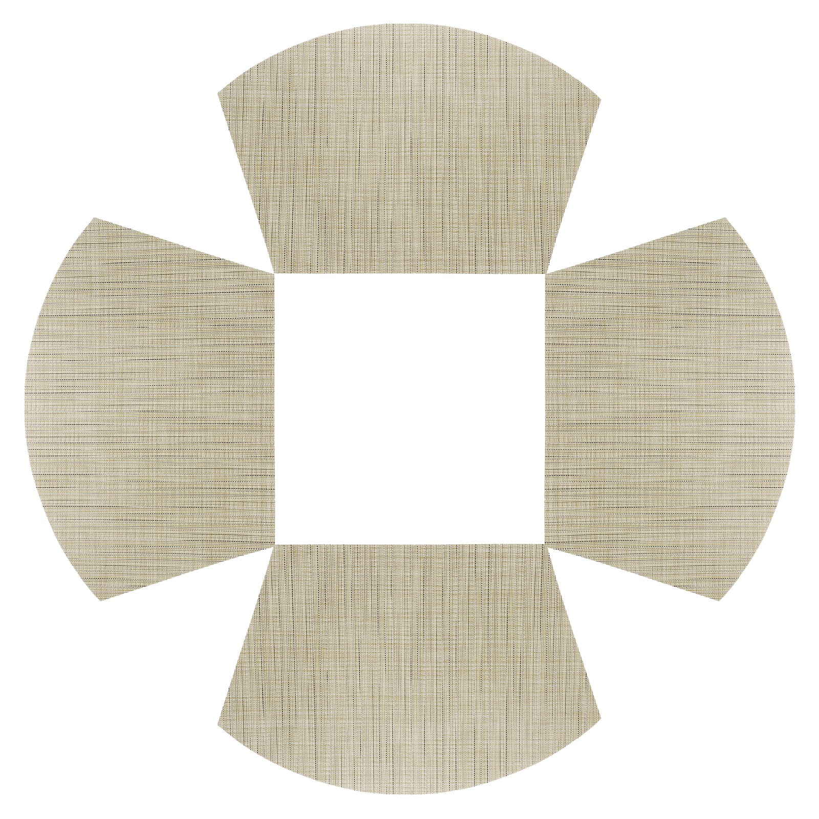 Click here for Uxcell 4pcs Wedge Placemats 18 X 12 Woven Vinyl Ro... prices