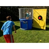 EZ Dunker Portable Commercial Dunk Tank Booth, Wingless Blue, Trailer ...