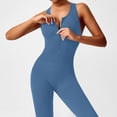 Power Workout Jumpsuit for Women Yoga Gym Seamless One Piece Racerback ...