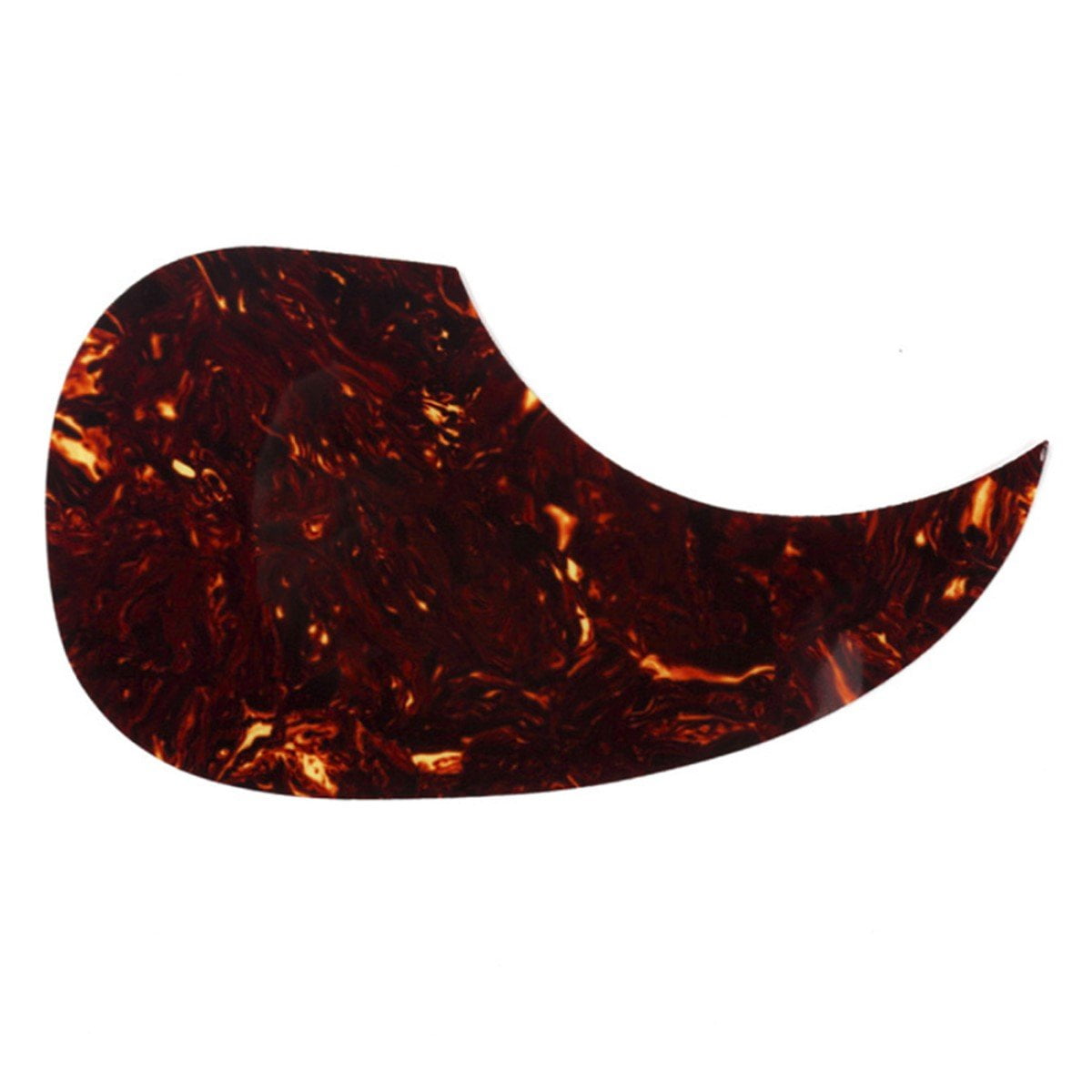 Dark Brown Tortoise Shell Acoustic Guitar Dreadnaught Pickguard Self ...