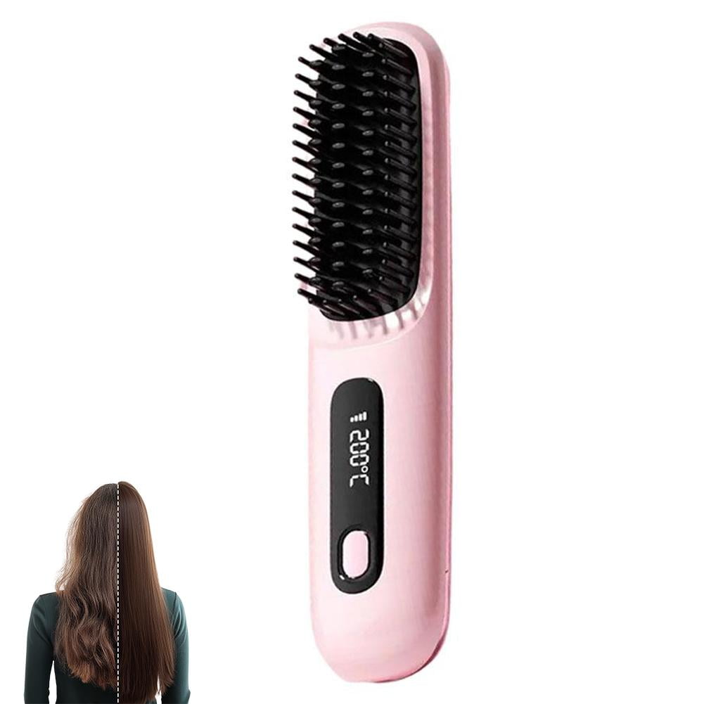 Gxfcai Numoya-Numoya Go Brush Pro  2025 New Numoya Gobrush Pro  Numoya Portable Straightener Brush -Gobrush Pro  Portable Straightener Brush For Trave