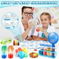 Huge Wave Science Kit for Kids, Learning Experiment Lab Kit with 120 ...