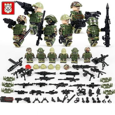 NWJ Military Building Blocks Soldier Set - Desert Special Forces Ghost ...