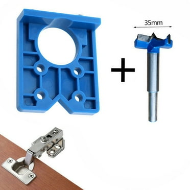 35mm ABS Concealed Hinge Hole Jig for Kitchen Cabinet Doors with Drill ...
