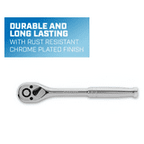 HART 215-Piece Mechanics Tool Set, Multiple Drive, Chrome Finish ...