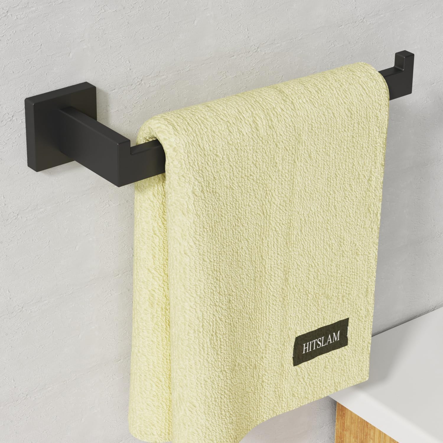 Click here for Starrism Matte Black 9 Inch Hand Towel Bar For Bat... prices