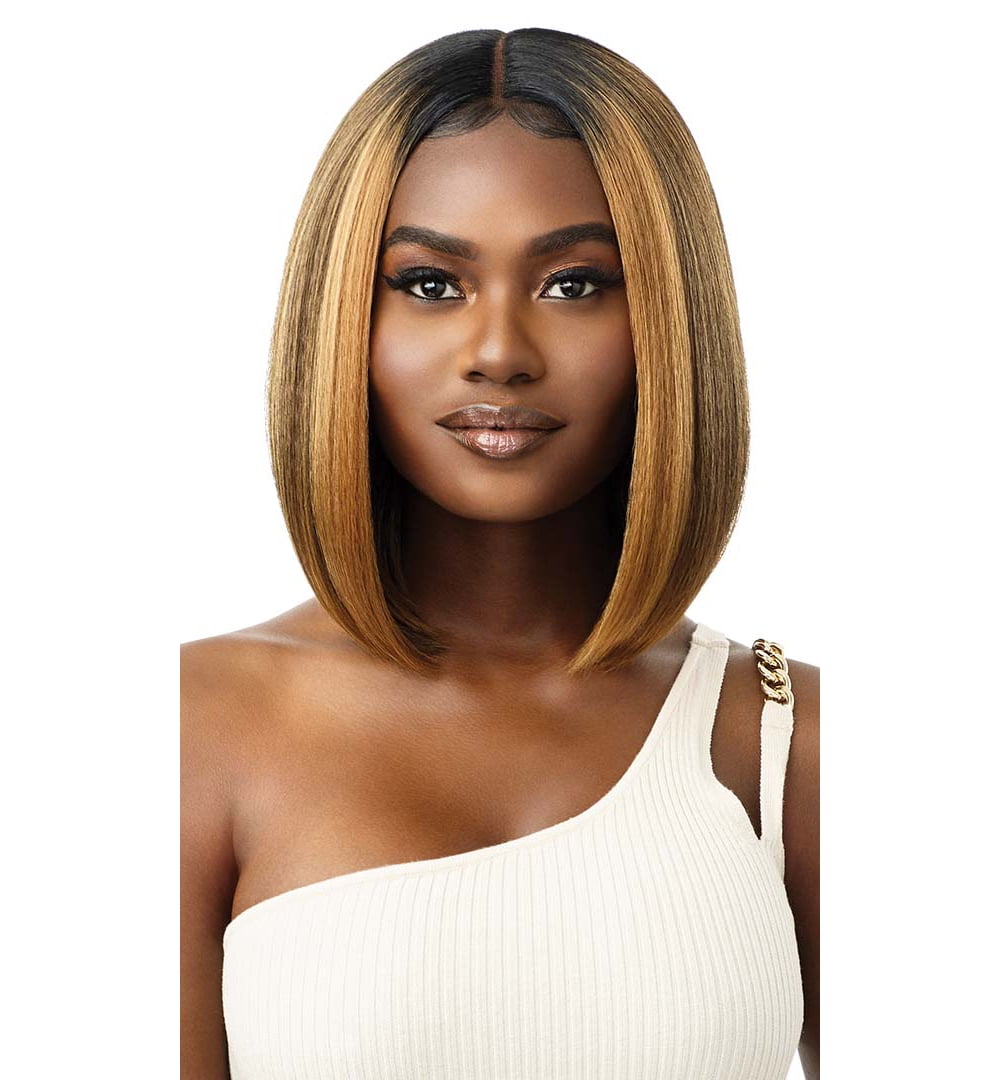Outre Synthetic Hair Hd Lace Front Deluxe Wig - Collina - DR4/BL GOLDEN ...