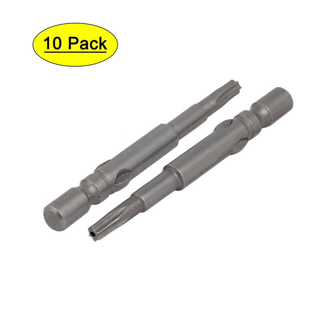 Unique Bargains 4mm Dia Round Shank T8 Torx Security Screwdriver Bits ...