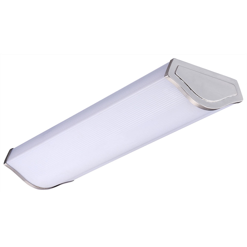 TriGlow 49.5" LED Deco Strip Flush Mount, 4000K Brushed Nickel Deco ...