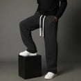 Men's Pants Big and Tall 52x32 Solid Color Casual Sports Elastic Waist ...