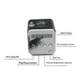 TD-V26 Digital Portable Mini Fm Radio Receiver LED Loudspeaker Wireless ...