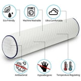 Power of Nature Cervical Neck Roll Pillow Cylinder Round Cushion ...