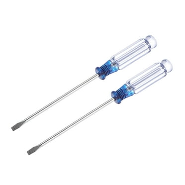 Mini Slotted Screwdriver, 3.0mm Flat Head with NonSlip Handle for Small ...