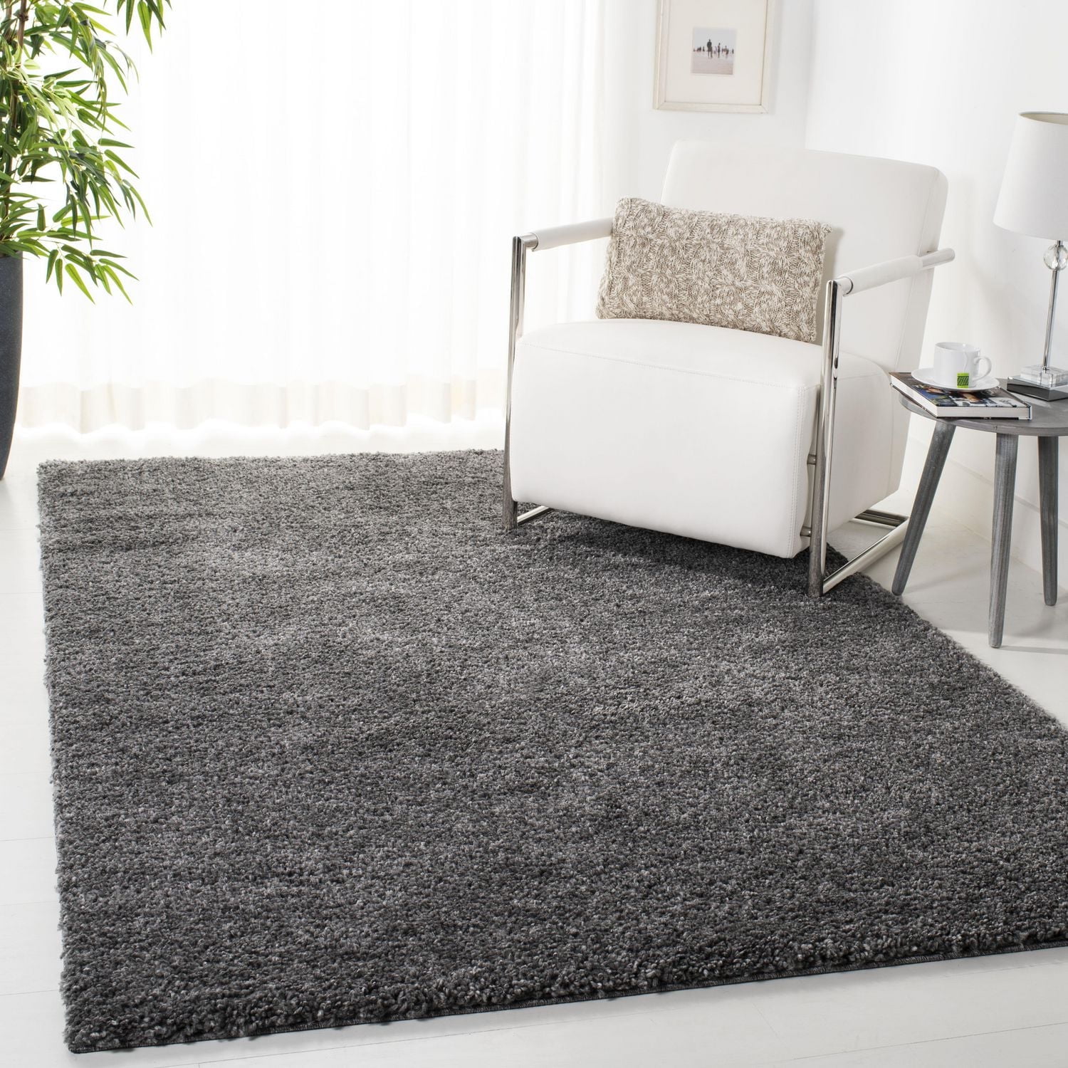Click here for Safavieh August Carlene Solid Plush Shag Area Rug... prices