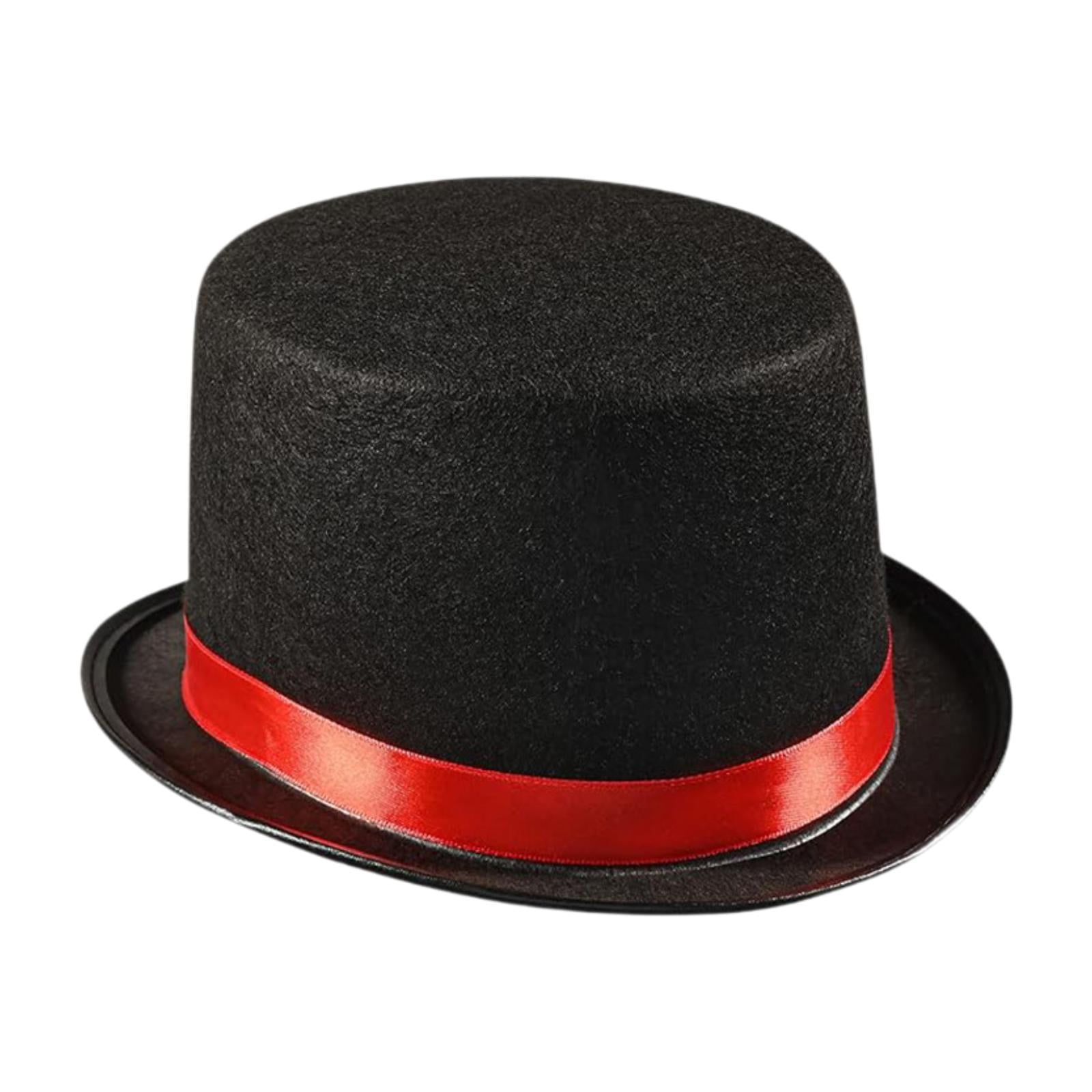 Click here for Lionlar Black Top Hat Classic Dance Hat Fedoras Fo... prices