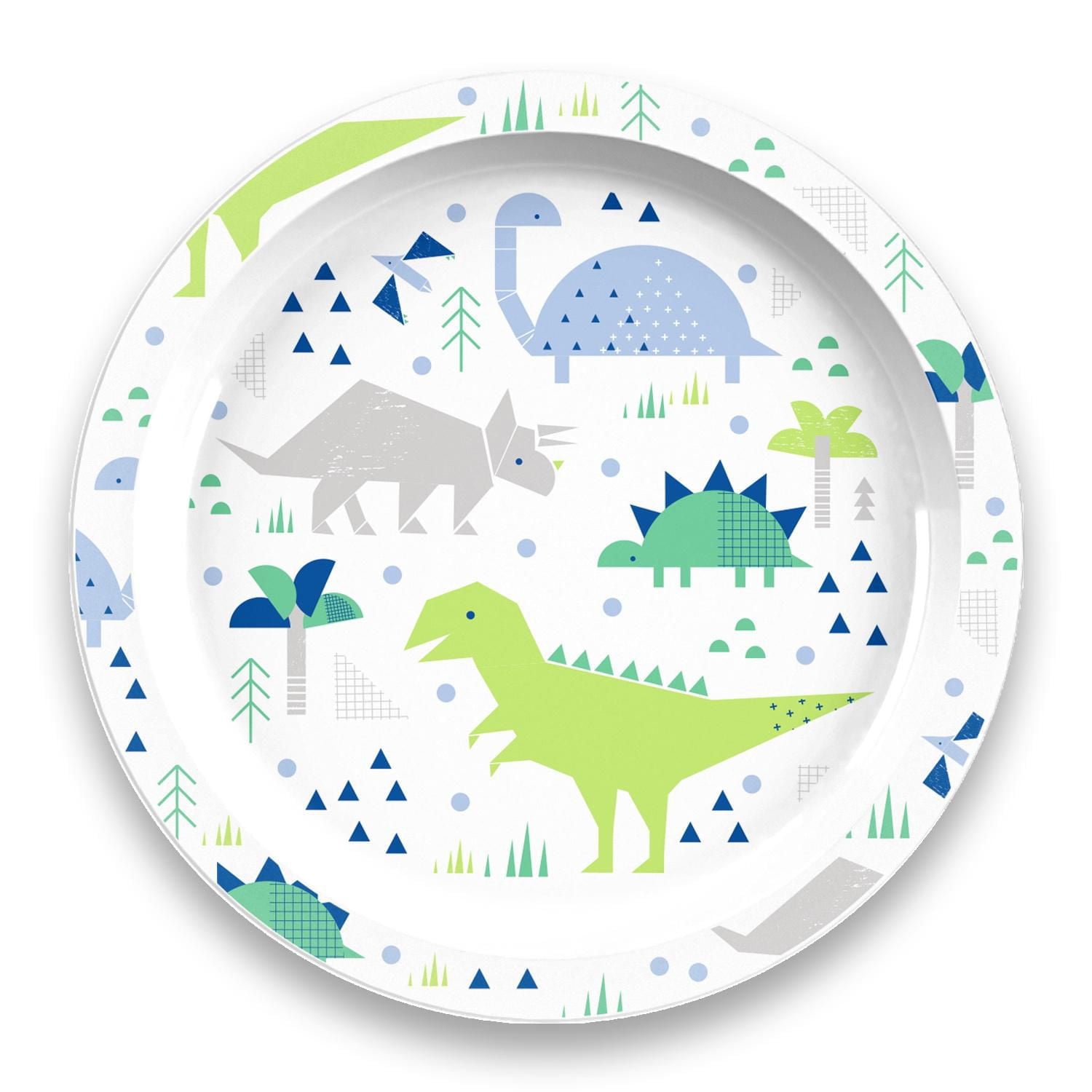 Click here for Mainstays Kids Round Plate - Dino 8.5 In prices