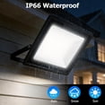 2 pack floodlights 50, 5500 lumen bright work lights, 6500 daylight ...
