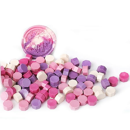 rudenlos 100pcs Retro Octagon Fire Drawing Pills Sealing Wax Grain for ...