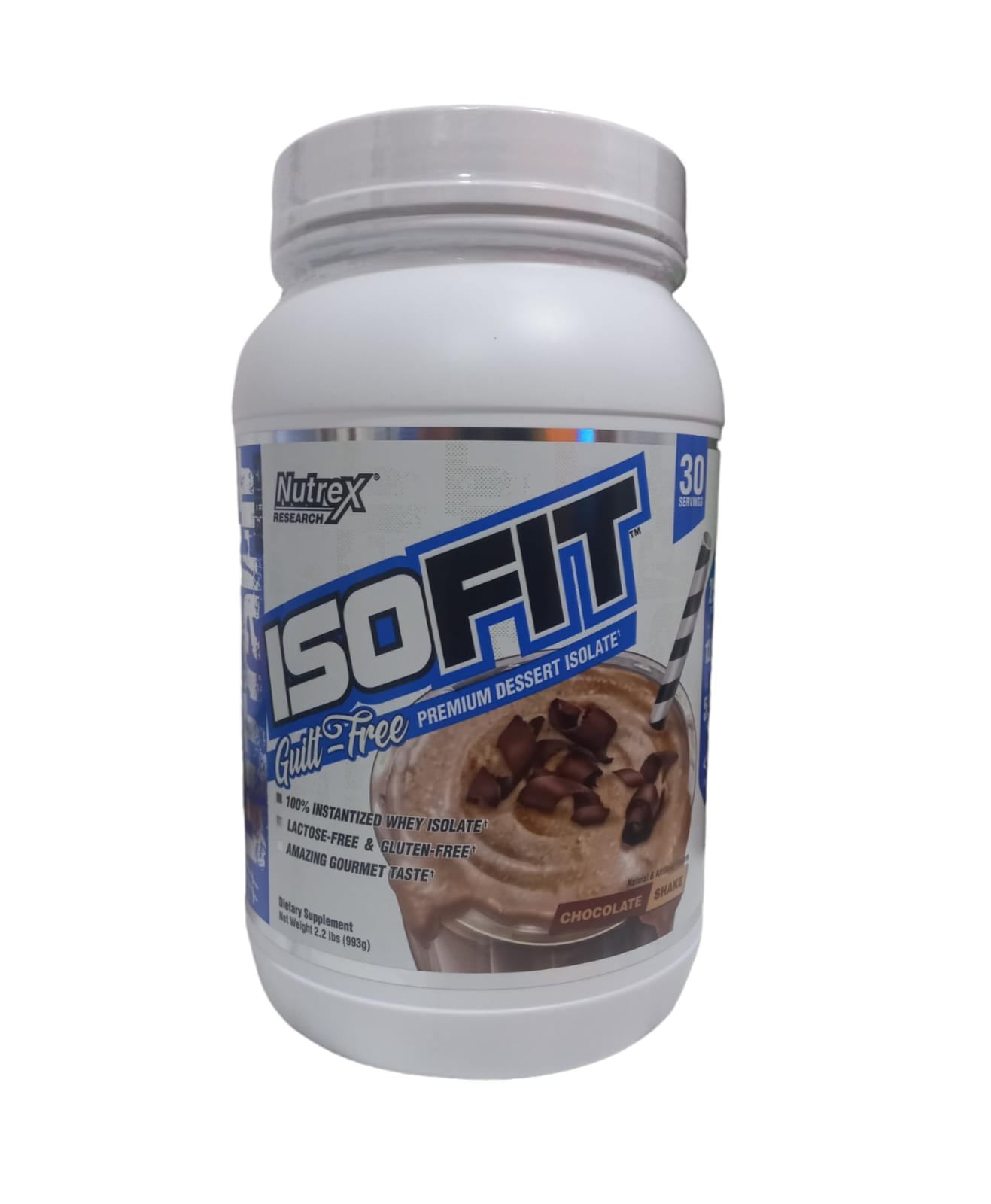 Aislado de Proteína de Suero NUTREX ISO FIT 2.2LB Sabor Chocolate | Walmart en línea