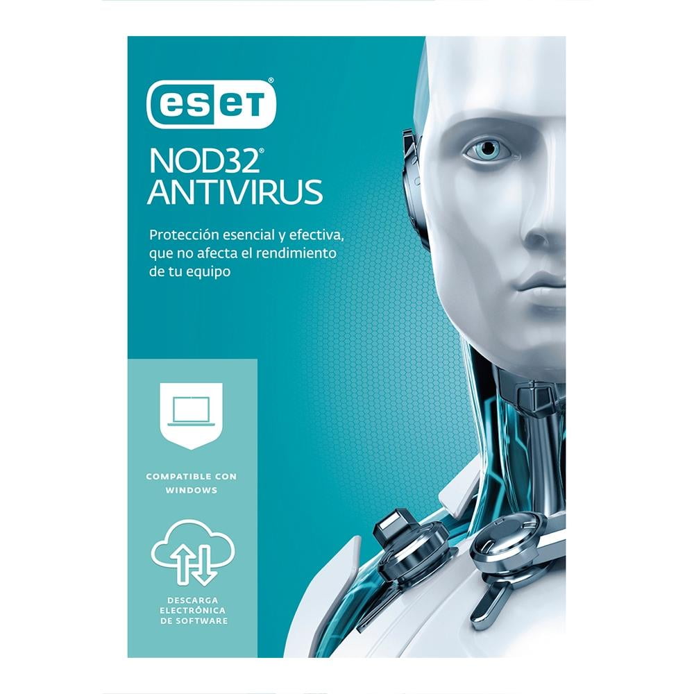 Antivirus ESET Nod32 Descarga Digital por 2 Años 1 Usuario | Bodega ...