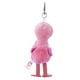 ty beanie boos - gilda the flamingo (glitter eyes) (plastic key clip ...