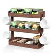 Made Easy Metal Carousel Tea Bag Organizer, Kettle Stand for Home ...