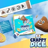 Sibling Solutions Crappy Dice Family Game, Roll Collect Tokens ...