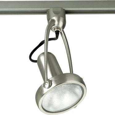 LED Flex Track Med Flex Head, Single Arm Gimbal Design Track Lighting ...