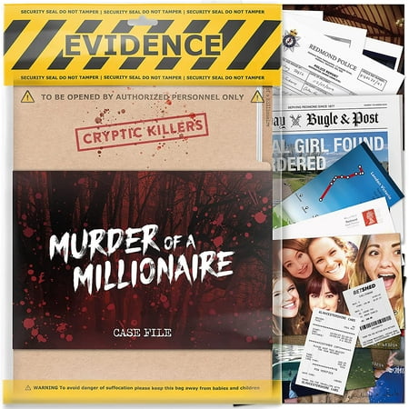 Unsolved Murder Mystery Game - Cold Case File Investigation - Detective ...