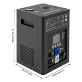 Miumaeov 600W DMX Stage Equipment Special Effect Machine w/ LCD Display ...
