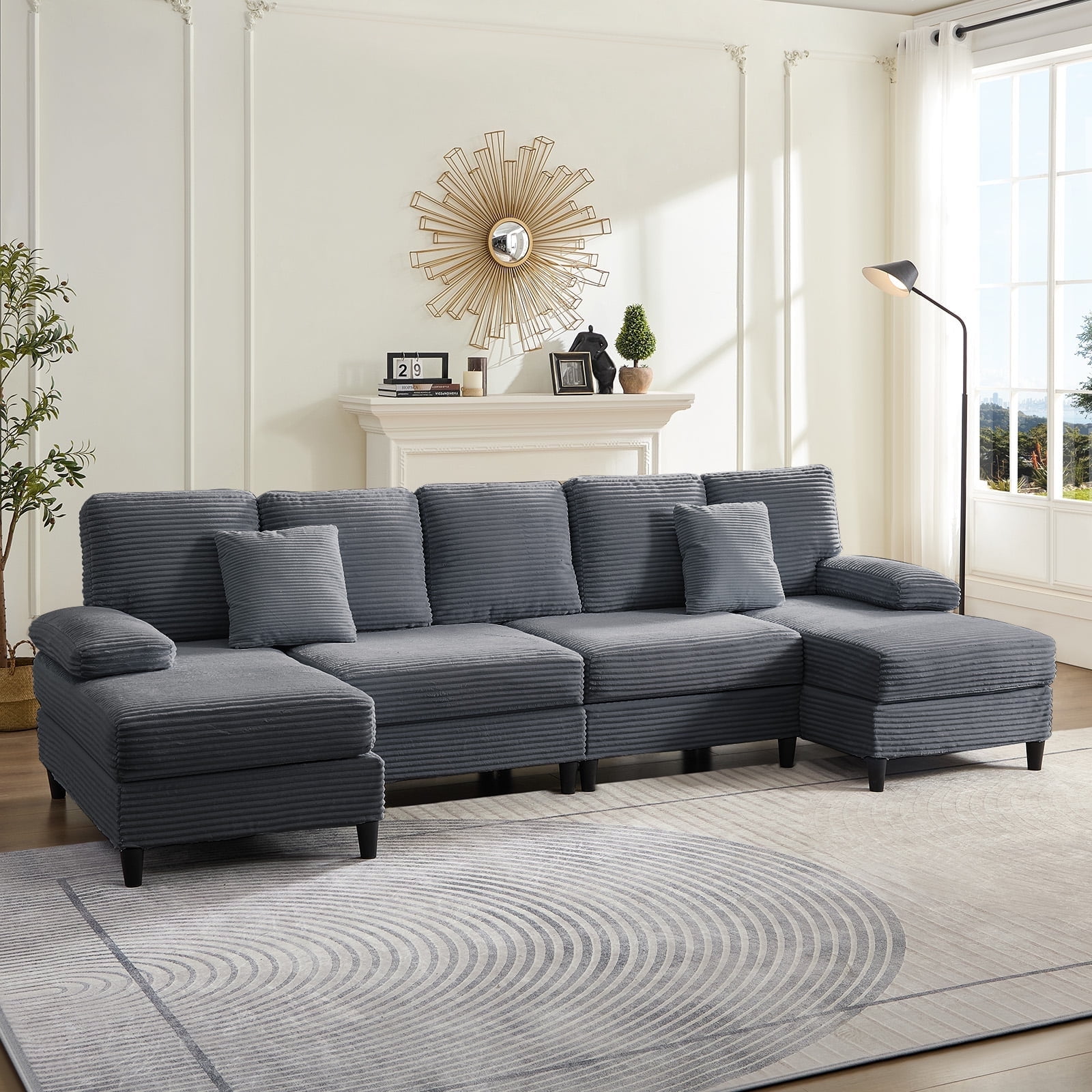 Click here for Zafly U Shaped Sectional Sofa  Sofas And Couches W... prices