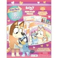 Bluey 8 Count Mini Play Pack with Small Coloring Book and Crayons ...