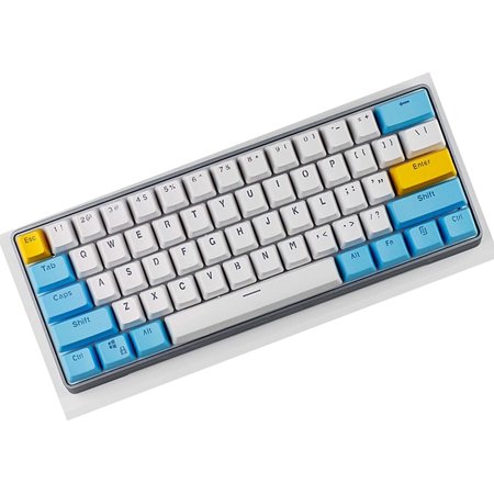 61 Key Layout OEM Profile Thick Keycaps for 60% Mechanical Keyboard for ...