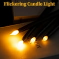 FAEFTY 6 Pcs Led Flameless Taper Candles Flickering Battery Operated 3D ...