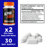 S.O LABS Alpha Force for Men Advanced Formula Supplement 3 Pack - Male ...