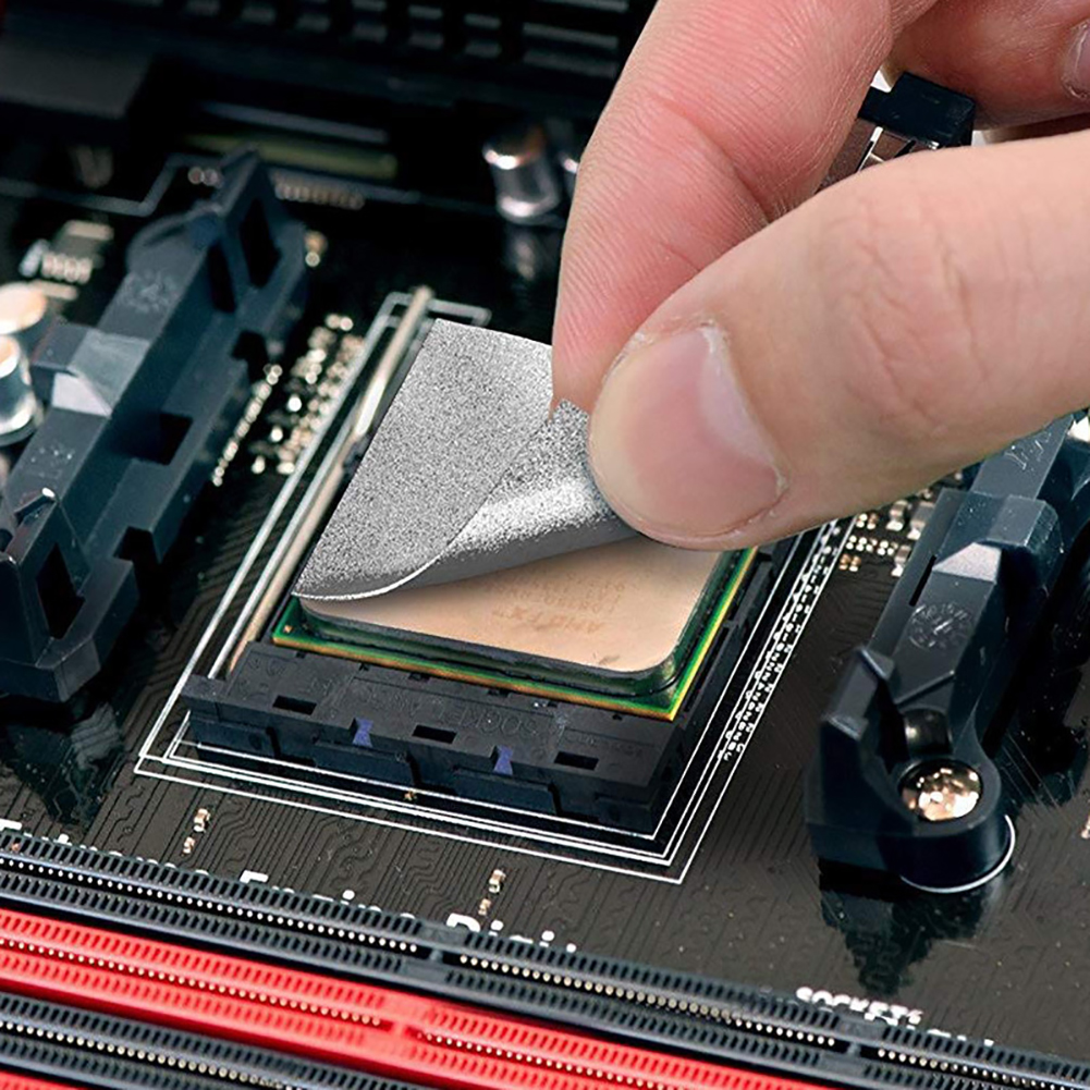 Graphite Thermal Pad Reusable High Conductivity Computer Heatsink CPU ...