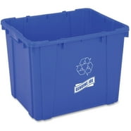 Storex XL Recycling Bin, Blue - Walmart.com