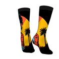 Vibrant Unisex Socks - 2 Pairs with Bold Blue Character Design Red ...