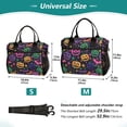 ALAZA Pumpkins Glitter Stars Bats Print Cooler Lunch Bag Insulated ...