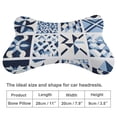 2pie Car Bone Pillow With Memory Cotton Pillow Core Removable Full ...