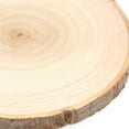 Cousin DIY 10 inch Round Rustic Poplar Wood with Bark Plaque - Walmart.com