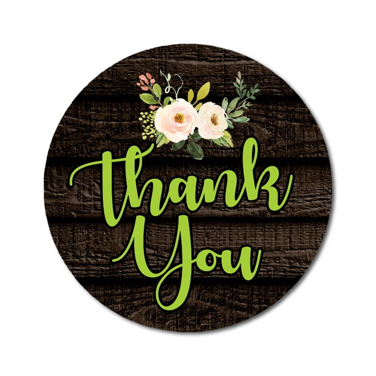 Personalized Thank You Labels