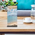 ROSENICE Acrylic Sign Holder Desktop Display Stand Tabletop Sign Holder ...