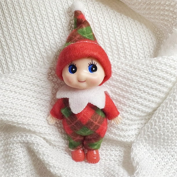 42cm Christmas Elf Doll for Kids Mini Toy Elf Dolls for Christmas ...