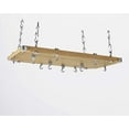 Concept Housewares Rectangular Ceiling Mounted Pot Rack - Walmart.com
