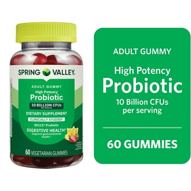 Spring Valley Daily Probiotic Dietary Supplement, 30 Count - Walmart.com
