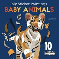My Sticker Painting My Sticker Paintings: Animals of the World: 10 ...